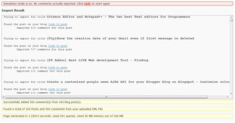 Intense Debate Comment Importer Plugin Blogger To Wordpress