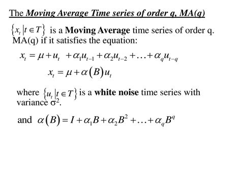 Box-Jenkins models Stationary Time series AR(p), MA(q), ARMA(p,q) - ppt download