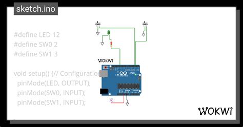Led4 Wokwi Esp32 Stm32 Arduino Simulator