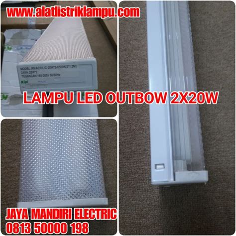 Jual Kap Rm Outbow Watt Lampu Led Outbow X W Balok Led W Watt Jakarta Pusat