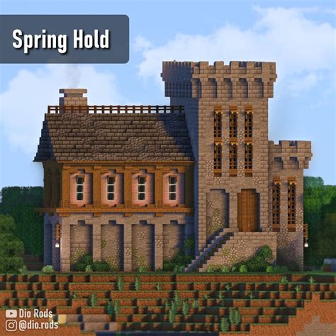 Minecraft Small Fortkeep A Good Place To Use Your Overflowing Chests