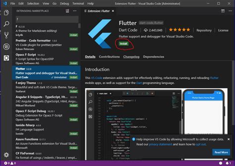 How To Install Flutter In Visual Studio Code Printable Forms Free Online