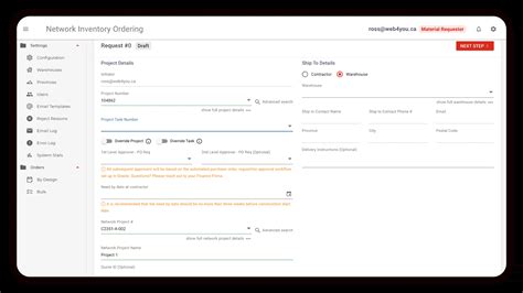Inventory Order Management Web4you