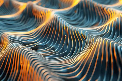 Premium Photo Illustrate A Pattern Of Intersecting Curves Creati Generative Ai