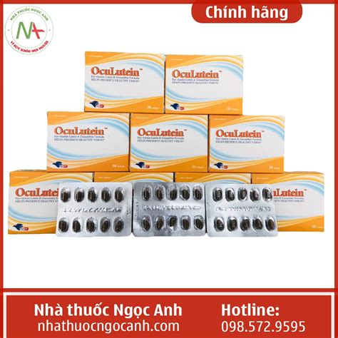 Thuốc Bổ Mắt Oculutein Có Tốt Không Mua ở đâu Giá Bao Nhiêu