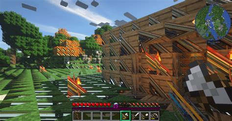 broken textures when using any type of shaders r optifine