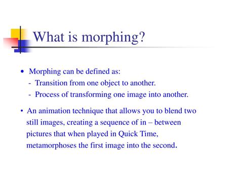 Ppt Morphing Powerpoint Presentation Free Download Id4366200