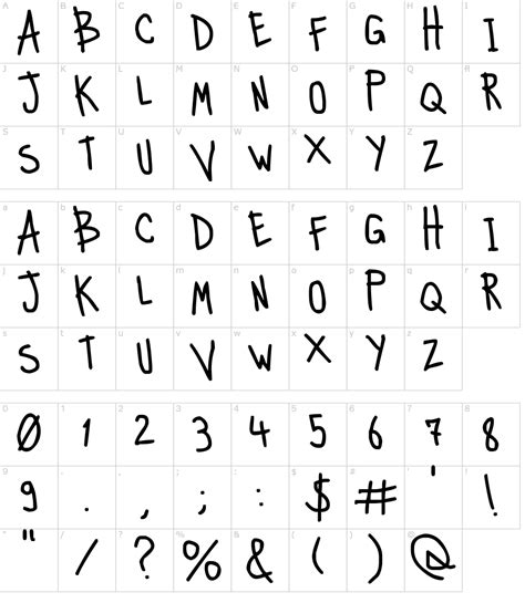 Font Strange And Weird Scaricare