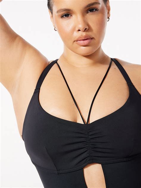 Curve Alert Bodysuit In Black Savage X Fenty