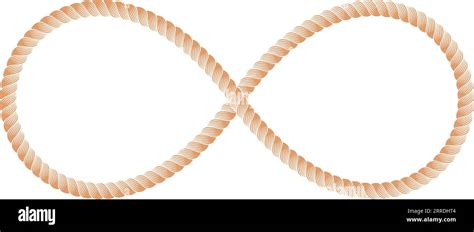 Rope Infinity Line Stock Vector Image And Art Alamy