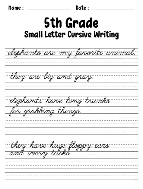Cursive Lower Case Letters 20 Free Pdf Printables Printablee