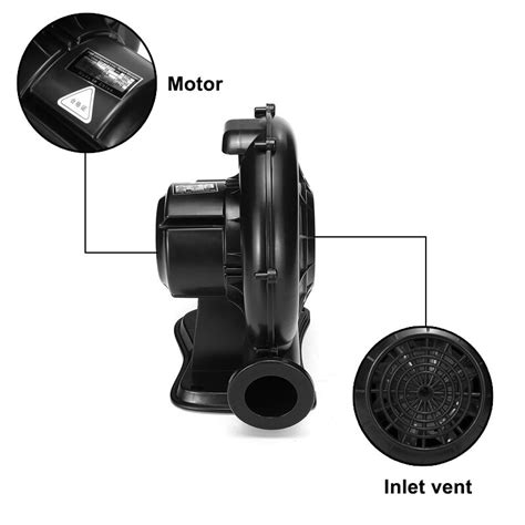 250w 750w เครื่องเป่าฝุ่น Blower พัดลมสำหรับสไลเดอร์เป่าลมพองได้ House ปราสาท Elfeland Store