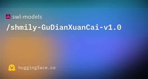 Swl Models Shmily GuDianXuanCai V At Main Swl Models Shmily GuDianXuanCai V At Main