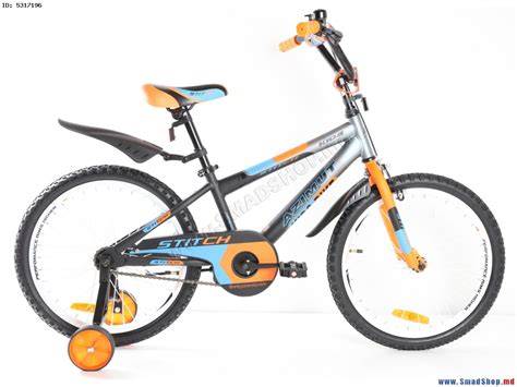 Велосипед Azimut Stitch 20 (Orange/Blue)