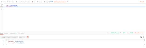 Issue When Sending Json Raw Data In Request Body Using Sketchup