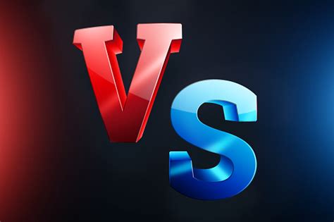 창조적 인 배경 레드 블루와 로고 스포츠와 레슬링을 위한 편지 게임 컨셉 경쟁 레슬링 스포츠 3d 렌더링 3d 그림 3차원