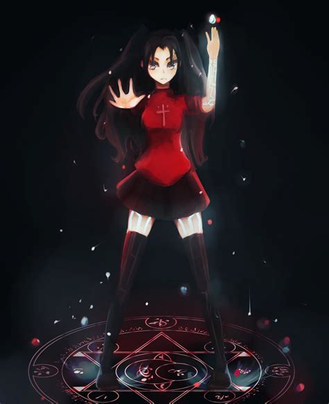 Rin Tohsaka Fatestay Night By Myelia On Deviantart
