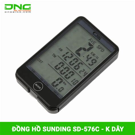 Đồng Hồ Xe đạp Sunding Sd 576c Không Dây Chống Nước Nhà Phân Phối Xe
