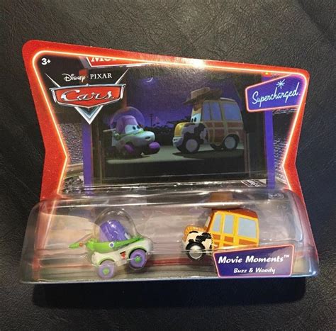 Disney Mattel Pixar Cars Toy Story Woody And Buzz Lightyear Movie Moments