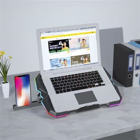 Soporte Cooler Para Notebook 5 Ventiladores Kvc 586 Envios A Todo El Paraguay Digi Marketplace