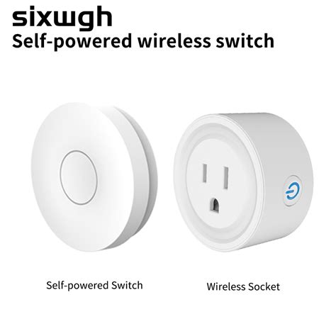 Remote Control Socket Remote Control Wireless Switch Without Battery Self Generating Switch