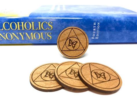 Al Anon Butterfly Token Al Anon Butterfly Coin Al Anon Etsy