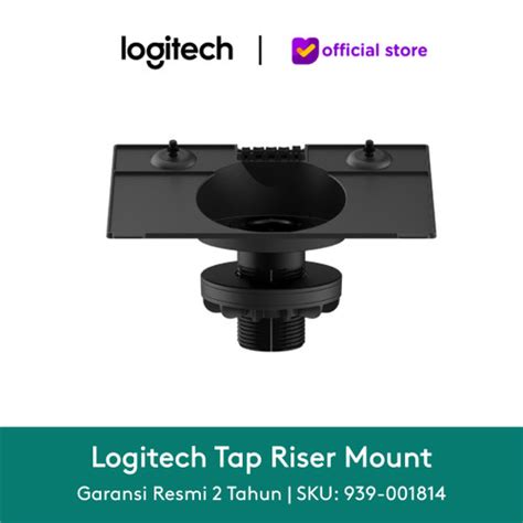 Promo Logitech Tap Riser Mount Rectangle Garansi Resmi Logitech 2