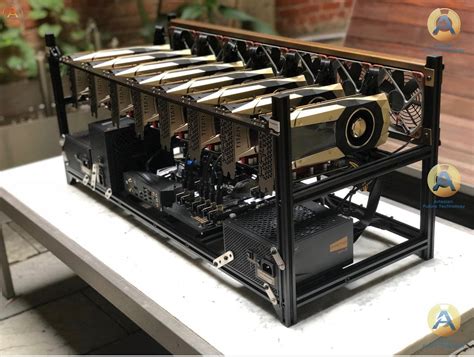 Full 6 Gpu 3080 Eth Mining Rig 300mhs Etsy