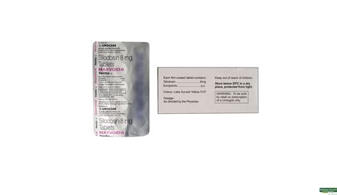 Buy Maxvoid 8mg 15 Tablets Online At Best Prices Wellness Forever