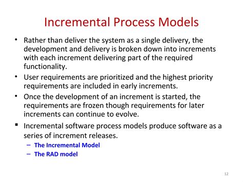Software Engineering Process Models PPT Computer Software And Applications Computing