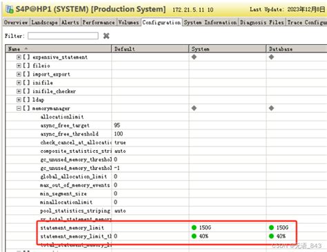 Hana Sql消耗内存和cpu线程的限制参数sap Hana对cpu的要求 Csdn博客
