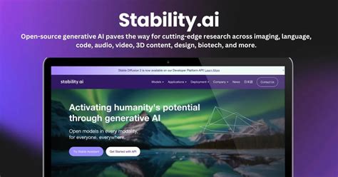 Stability.ai – Generative AI Platform for Images, Audio & Developers | itirupati.com