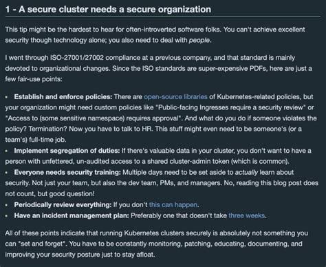 under documented kubernetes security tips cloud native islamabad