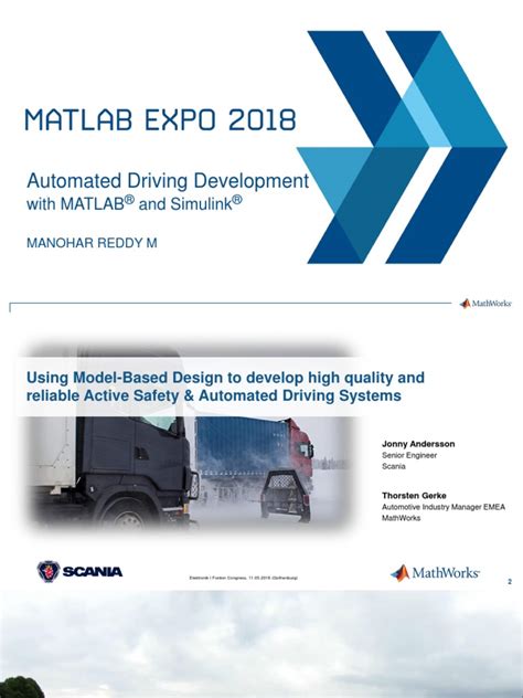 Automated Driving With Matlab And Simulink Pdf Matlab Computer Vision