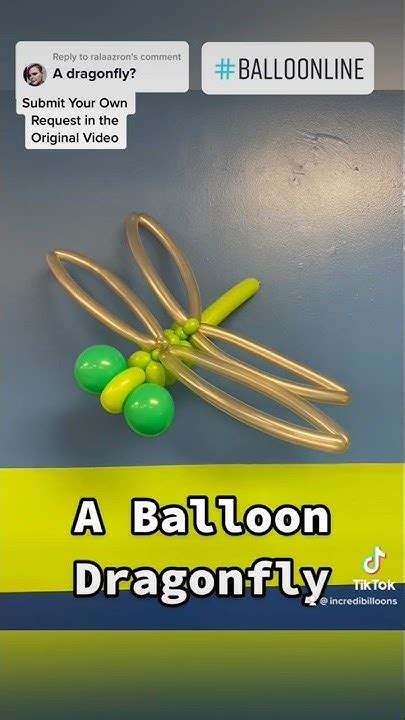 The Balloon Line A Dragonfly Youtube