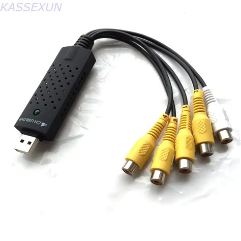 stk1160 4 ch dvr usb video capture convert analog video audio to digital format for windows