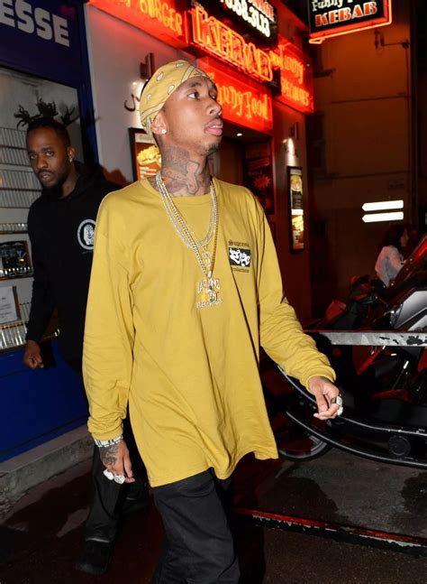 Tyga Ignores Sex Tape Drama As He Parties With His New Girlfriend