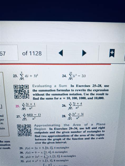 Solved DRO Finding A Sum In Exercises 10 Find The Sum WU Chegg Com