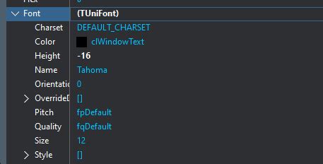 UnimMemo Font Size General UniGUI Discussion Forums