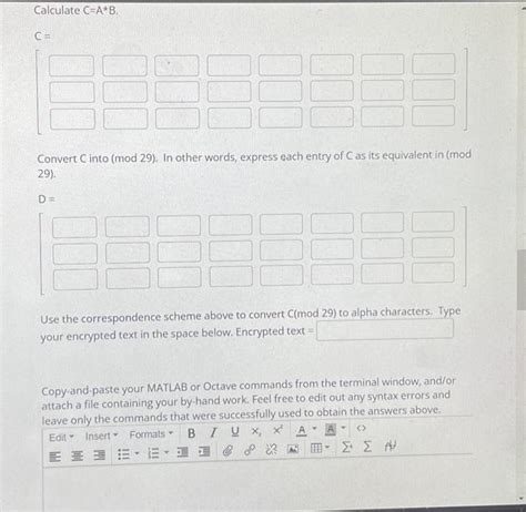 Solved Use The Correspondence Scheme Above To Convert The