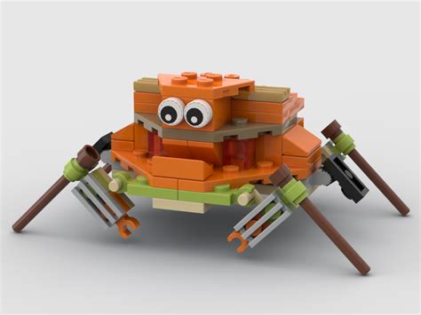 Lego Moc Crab 11717 Alternate Build By Mf1 Rebrickable Build With