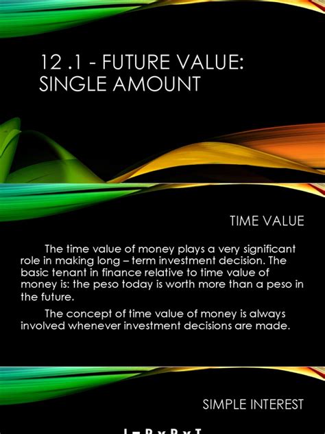 12 1 future value single amount pdf