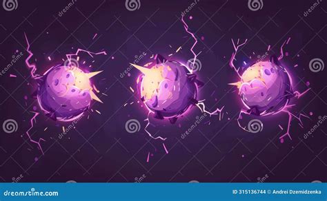 2d Animation Sprite Sheet With Blue Fire Burning On A Torch Candle Or Bonfire Isolated On