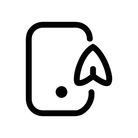 Navigation Vector Icon Outline Style Icon From Adventure Icons Collection Isolated On White