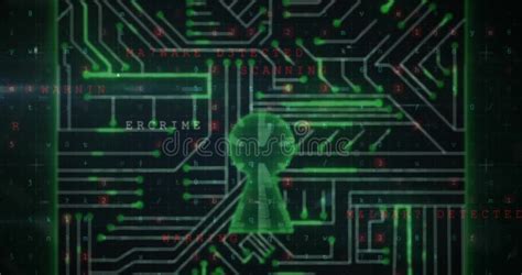animation of padlock computer language numbers letters symbols