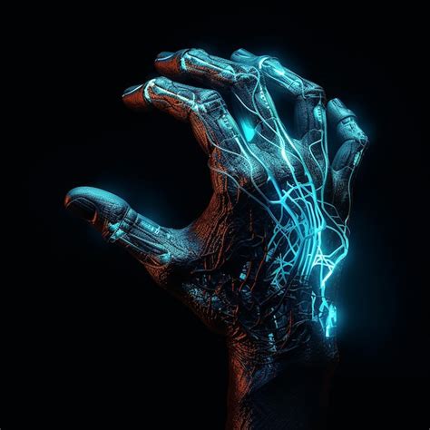 Premium Ai Image Explore Bone Scans Alongside Artificial Intelligence Technology Hand Images