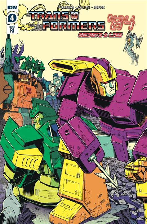 Preview For Transformers 84 Secrets And Lies 4 And Cover Details From