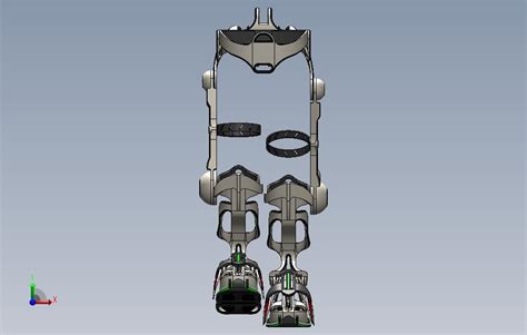 外骨骼 机械义肢2 Solidworks 2012 模型图纸免费下载 懒石网