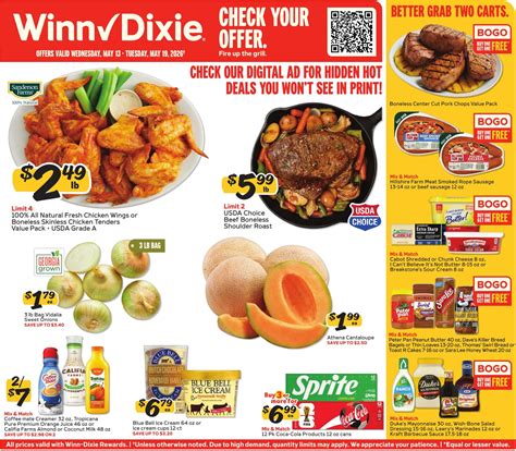 Winn Dixie Ad 5 13 26 5 19 26 Early Preview