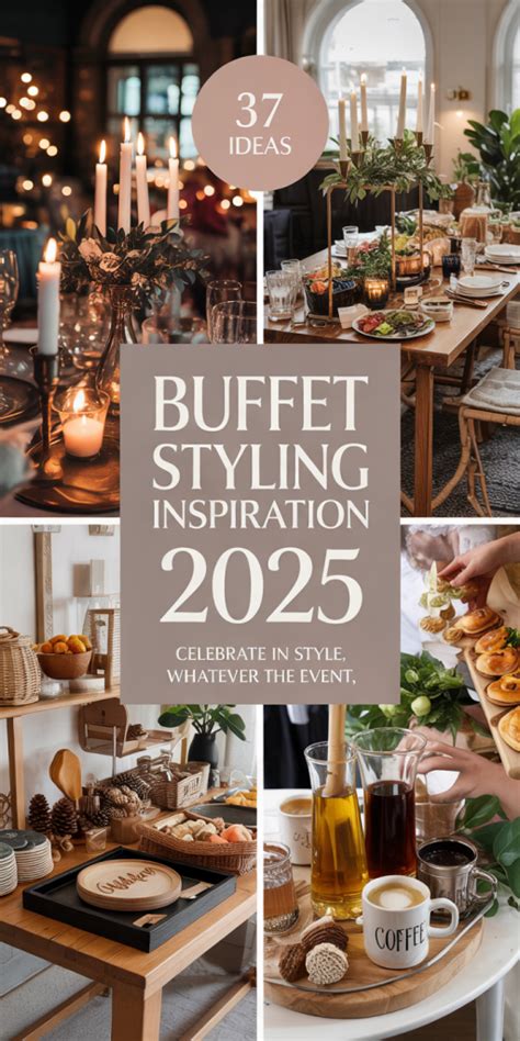 37 Buffet Table Ideas Decor 2025 For Weddings Parties Brunches